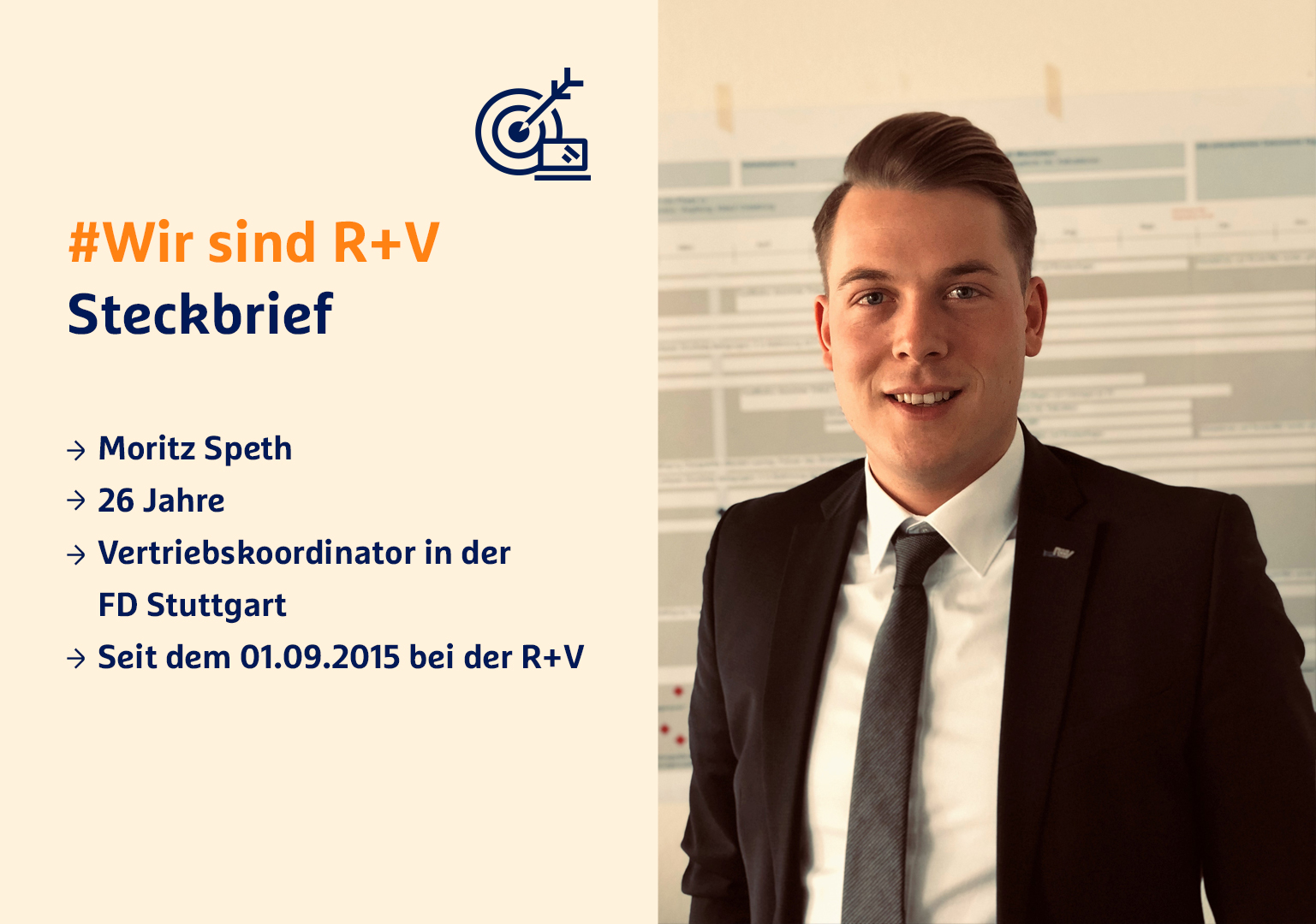 Wir sind R+V: Moritz Speth aus dem Vertrieb - persönlich im Job und ...