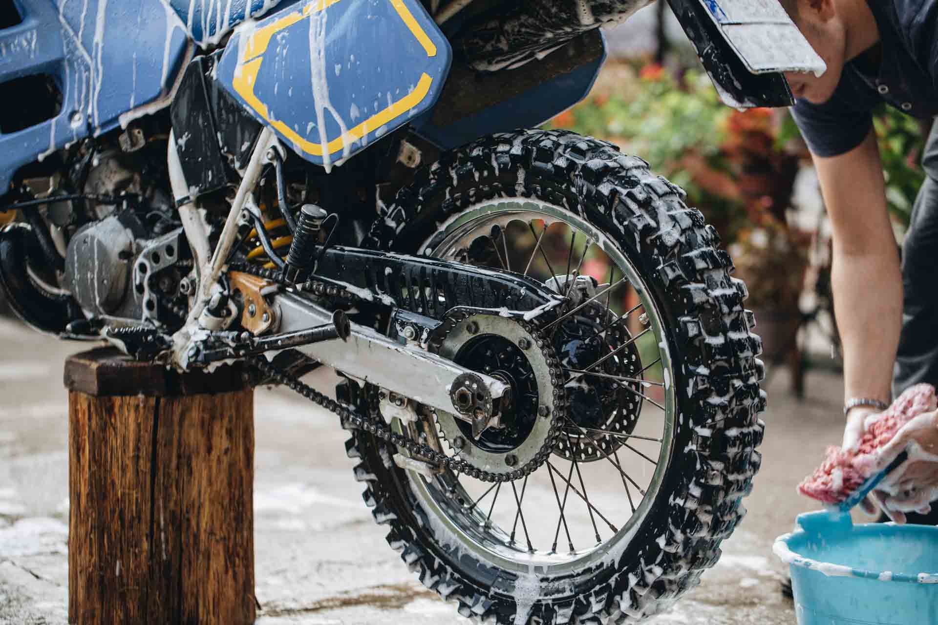 Motorrad Richtig Waschen